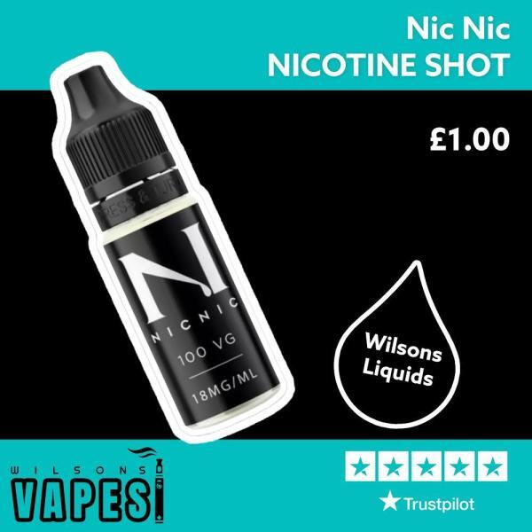 NIC NIC NICOTINE SHOT 100vg | Buy E-cig Liquid Online